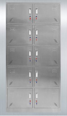 Environmental Lockable Steel Storage Cabinets Good Anti - Corrosion Ability