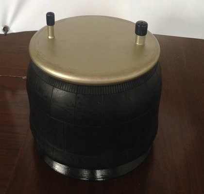 Black Single Convoluted Air Spring , High Durability Single Bellow Air Bag