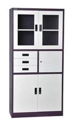 High Durability Locking Vertical File Cabinet Rust Protection Formaldehyde Free