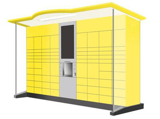 16 Door Parcel Pending Lockers Heat Resistance Environmental Friendly
