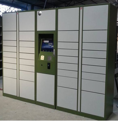 Customized Parcel Delivery Lockers , Package Storage Lockers Flame Resistance