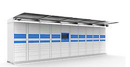 Fire Proof Parcel Delivery Lockers , Intelligent Locker System Outside