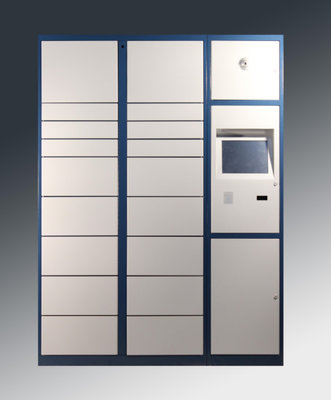 Fire Proof Parcel Delivery Lockers , Intelligent Locker System Outside