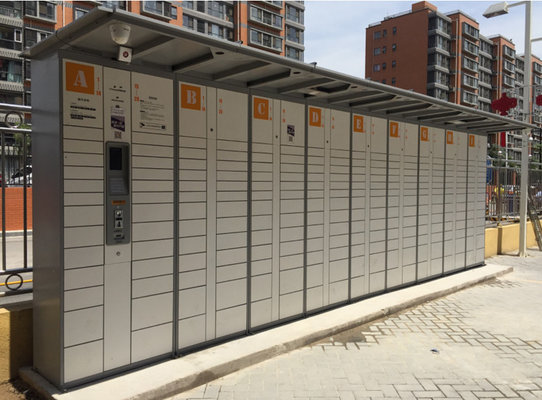 Intelligent Logistic Parcel Delivery Lockers , Electronic Smart Parcel Locker