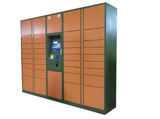 Customized Parcel Delivery Lockers Cold Roll Steel Sheet Material Impact Resistance