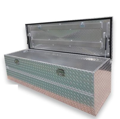 Dust Proof Trailer Tongue Mounted Tool Box For Pickup Truck Bed With Lock
