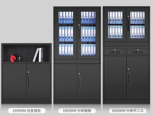 Customized Lockable Steel Storage Cabinets , Lockable Metal Filing Cabinet