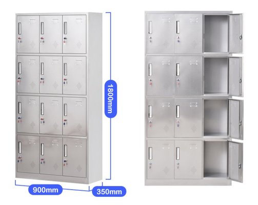 Environmental Lockable Steel Storage Cabinets Good Anti - Corrosion Ability