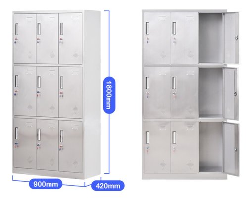Waterproof Lockable Steel Storage Cabinets , Metal Office Storage Cabinets