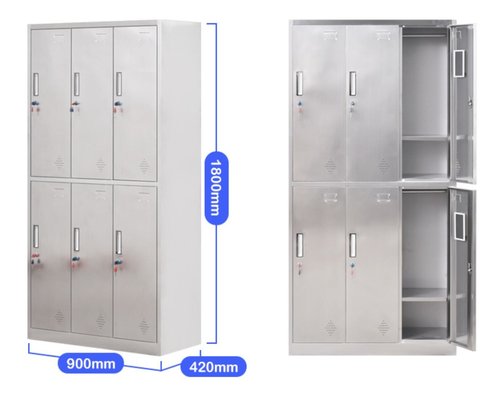 Waterproof Lockable Steel Storage Cabinets , Metal Office Storage Cabinets