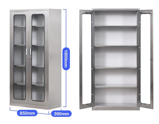 Book Storage Metal Vertical File Cabinets , 4 Door Metal Filing Cabinet