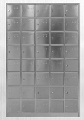 High Durability Metal 2 Door Lockable Cupboard For Office A4 File Storage