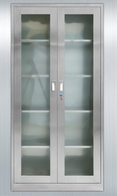 Non - Toxic Metal Vertical File Cabinets 4 Door Knock Down Structure 100% Recyclable