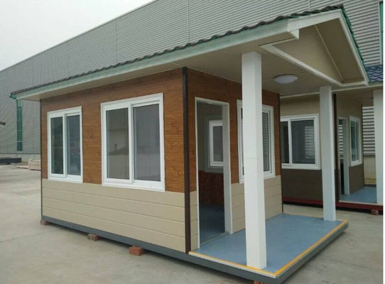 Two Layers Movable Container House , Prefabricated Double Container House
