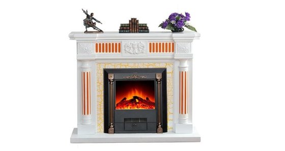 Energy Saving Free Standing Wood Burning Stove Durable With Black Louvers