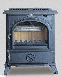 High Efficiency Free Standing Wood Stove Fireplace Outside Easy Operation