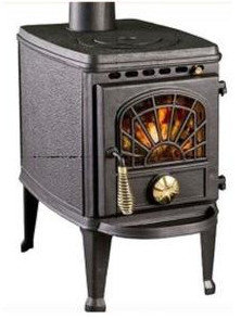 High Efficiency Free Standing Wood Stove Fireplace Outside Easy Operation