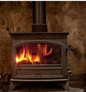 Customized Free Standing Wood Burning Stove , Smokeless Wood Burning Stove