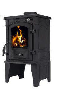 Smokeless Free Standing Wood Burning Stove , High Efficiency Wood Burning Stove
