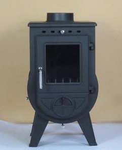 Indoor / Outdoor Cast Iron Wood Burning Stove Cast Iron OEM Available
