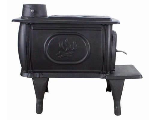 Indoor / Outdoor Cast Iron Wood Burning Stove Cast Iron OEM Available