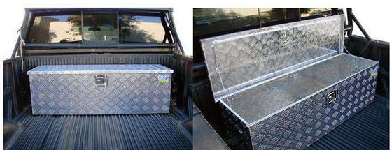Waterproof Lockable Trailer Storage Box 1.5-2.0mm Thickness Cold Rolled Steel