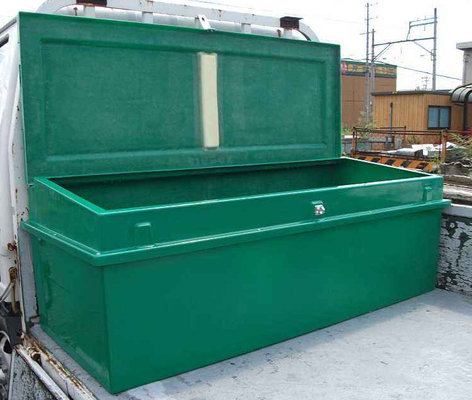 Locking Steel Trailer Tongue Tool Box , Aluminum Trailer Tongue Storage Box