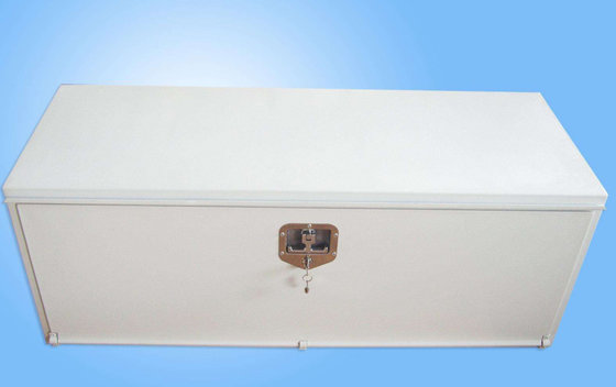 Locking Steel Trailer Tongue Tool Box , Aluminum Trailer Tongue Storage Box