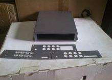 Black Aluminum Custom Industrial Sheet Metal For Communication Equipment