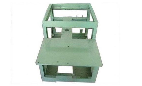 Black Aluminum Custom Industrial Sheet Metal For Communication Equipment