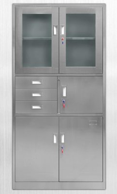 4 meubles de rangement en acier verrouillables de porte ignifugent les meubles de bureau modernes en métal