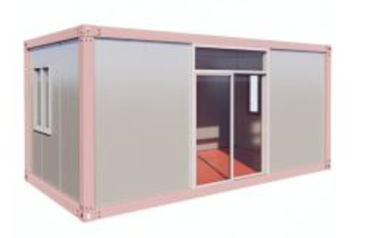 Chambre mobile moderne de conteneur, Chambre pliable de conteneur de paquet plat