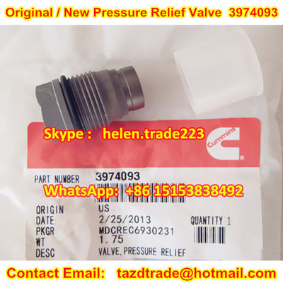 China BOSCH cummins Original and New Pressure Relief Valve 3974093 / 1110010028 Limited control supplier