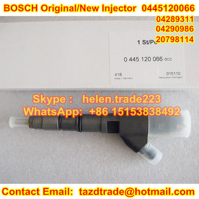China BOSCH Original and New CR Injector 0445120066 / 0 445 120 066 supplier