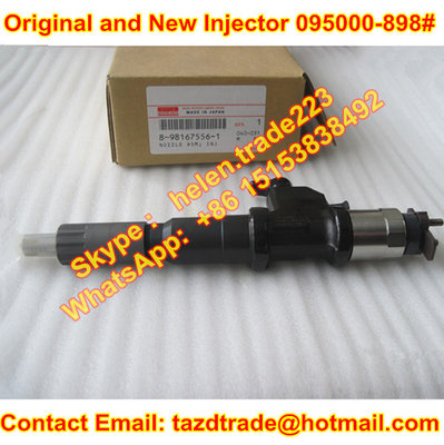 China DENSO Original and new CR Injector 095000-8981 /095000-898# / 8-98167556-#  Fit ISUZU supplier
