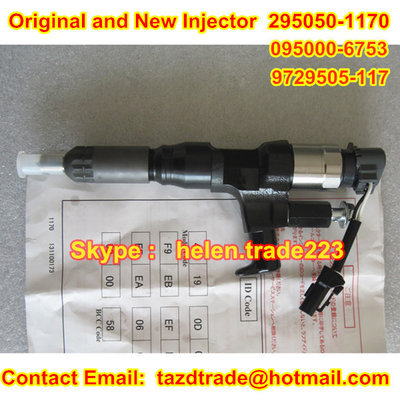 China DENSO Original new Injector Injector 095000-6753/675# /9729505-117/295050-1170 Fit HINO supplier