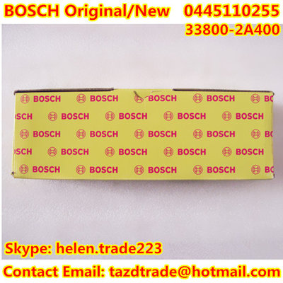 China BOSCH Original and New CR Injector 0445110255 / 338002A400/33800-2A400 HYUNDAI,KIA supplier