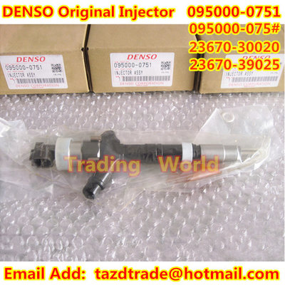 China DENSO Original /New Injector 095000-075# /095000-0751 /095000-075023670-30020 /23670-39025 supplier