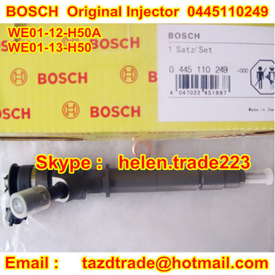 China BOSCH Original Injector 0445110249 /WE01-13-H50 /WE01-12-H50A for MAZDA BT-50  WE0113H50 supplier