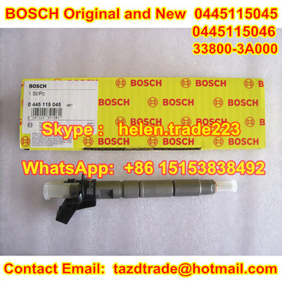 China BOSCH Original Injector 0445115045 /0445115046 /33800-3A000 / 338003A000 for HYUNDAI, KIA supplier