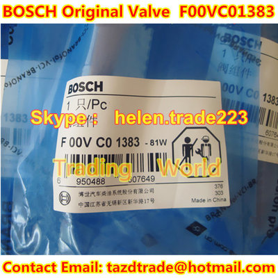 China BOSCH original Control Valve F00VC01383 fit 0445110376 common rail injector supplier