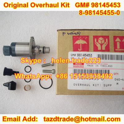 China DENSO Overhaul Kit GM# 98145453 , 8-98145455-0 / 8981454550 , 294200-2760 , 8981454530 SCV supplier