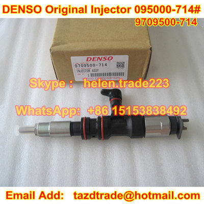 China DENSO Original CR Injector 095000-7140 / 095000-714# / 9709500-714 , HYUNDAI 33800-52000 supplier