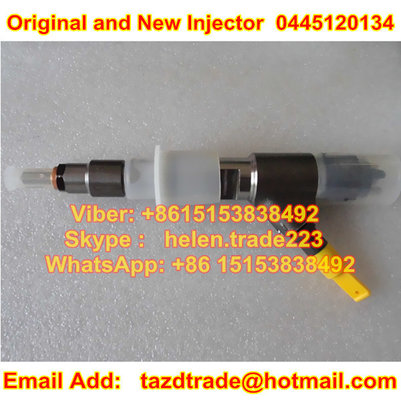 China BOSCH Original Common rail fuel injector 0445120134, 5283275, 4947582 for ISF3.8 supplier