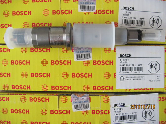 China BOSCH Original and New Injector 0445120121 / 4940640 for Cummins ISLE engine supplier