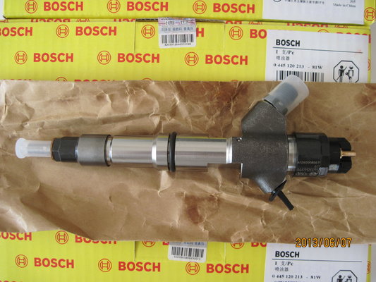 China BOSCH Original and New Injector 0445120213 / 612600080611 for WEICHAI supplier