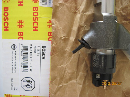 China BOSCH Original and New Injector 0445120213 / 612600080611 for WEICHAI supplier