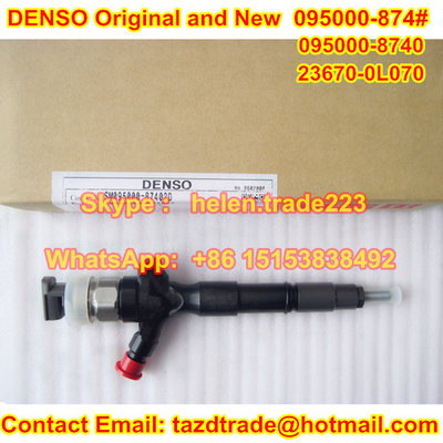 China DENSO Original Injector 095000-8740,09500-874# for TOYOTA 23670-0L070 /23670-09360 supplier