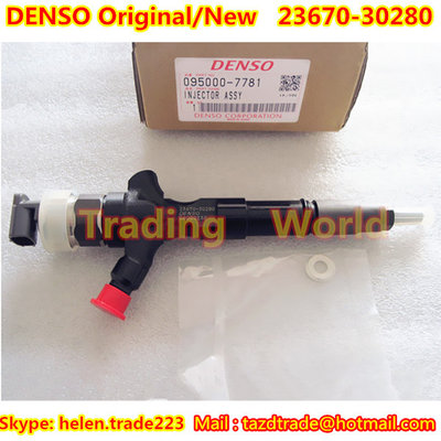 China DENSO Injector 095000-7781/23670-30280/23670-09070/23670-09330/23670-39316/23670-39315 supplier