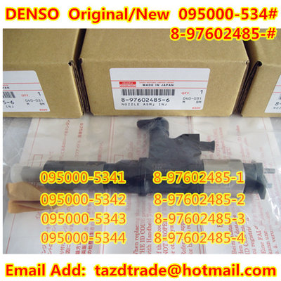China DENSO Injector 095000-5342 / 095000-534# / ISUZU 8-97602485-6 / 8-97602485-# / 8976024850 supplier